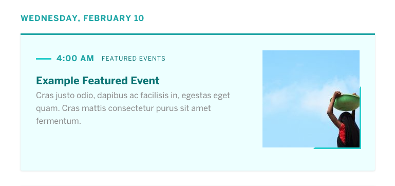 Calendar | Research Companion Theme Documentation
